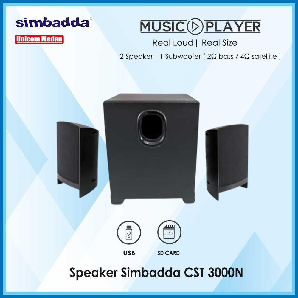 Jual SPEAKER SIMBADDA CST3000N MUSIC PLAYER SPEAKER | Shopee Indonesia