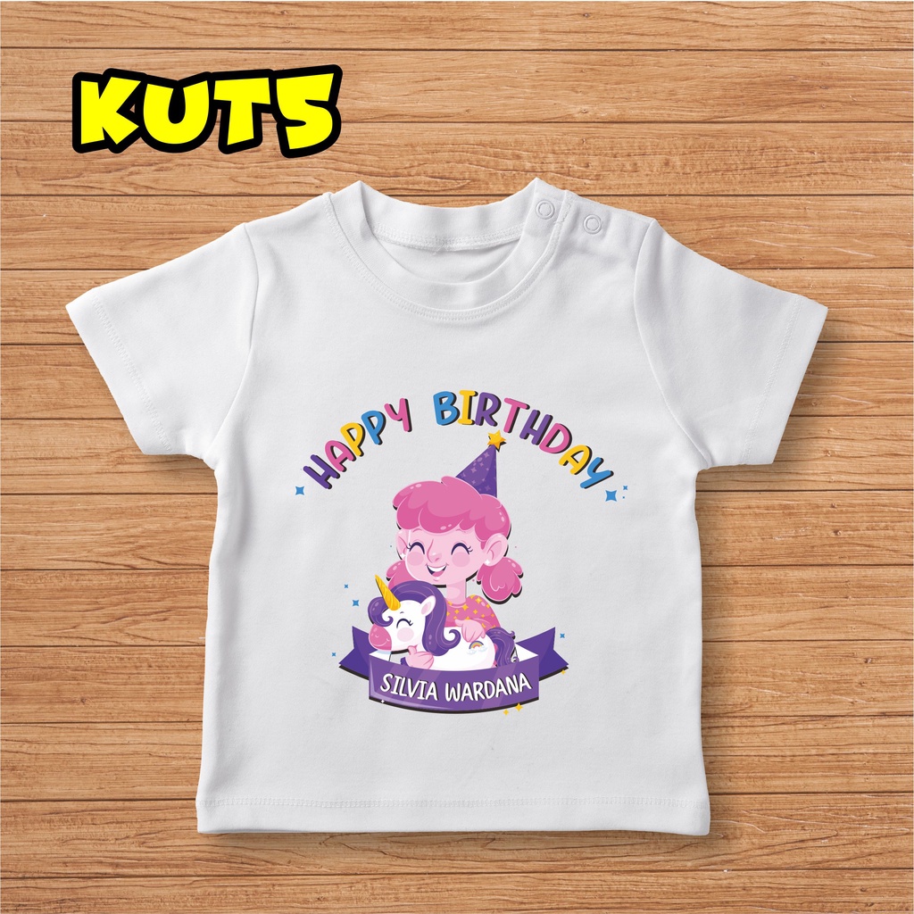 Jual kaos Ulang Tahun Couple Family / Ultah Keluarga Free Nama Anak ...