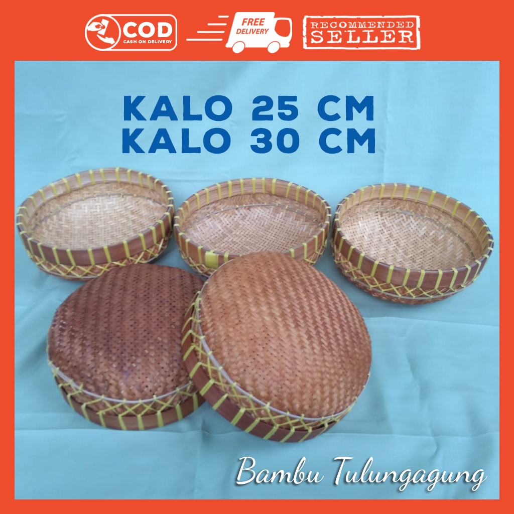 Jual Kalo Bambu Ayaman Bambu Tompo Bambu, Irek Bambu Ukuran 25cm dan ...