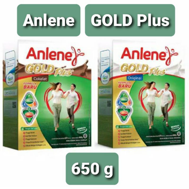 Jual Anlene Gold Plus 650g Formula Baru (BUDAYAKAN MEMBACA) | Shopee ...