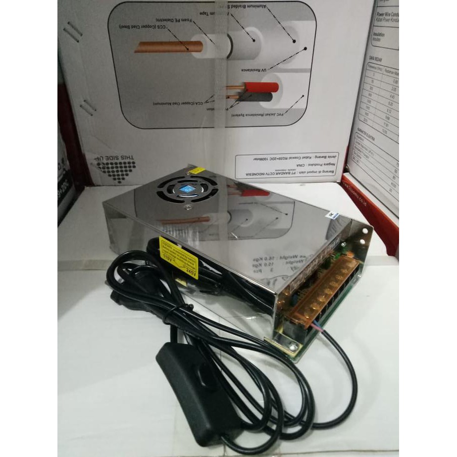 Jual Best Trafo Led Strip 30A 12V Adaptor / Power Supply Lampu Hias ...