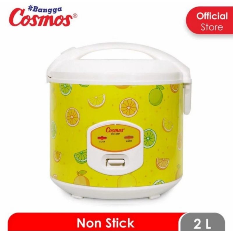 Jual Rice cooker Cosmos 1,8liter CRJ 3237 Magic com cosmos 1.8 liter ...
