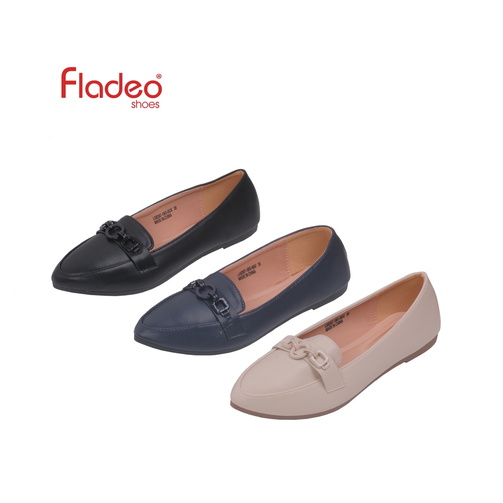 Jual Fladeo D22/LSB397-1BG/Sepatu Flat Ballerina Wanita [ Flat Shoes ...