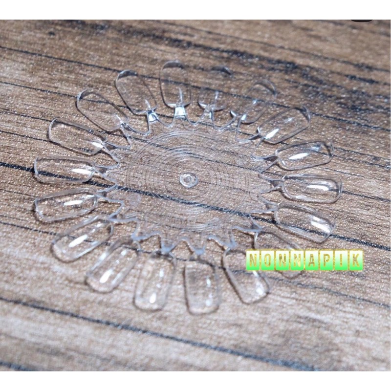 Jual Sample Kuku Palsu Transparant/ Bening Bulan | Shopee Indonesia