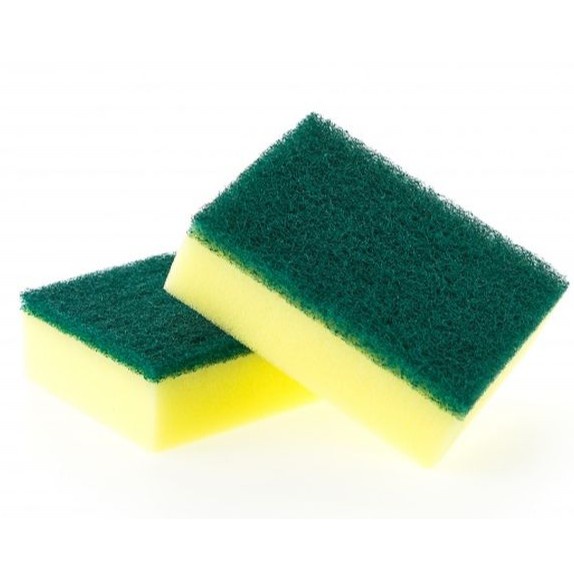 Jual COD Joy KTB Spon Cuci Piring 2 Sisi Busa Spons Sabut Kasar Halus ...
