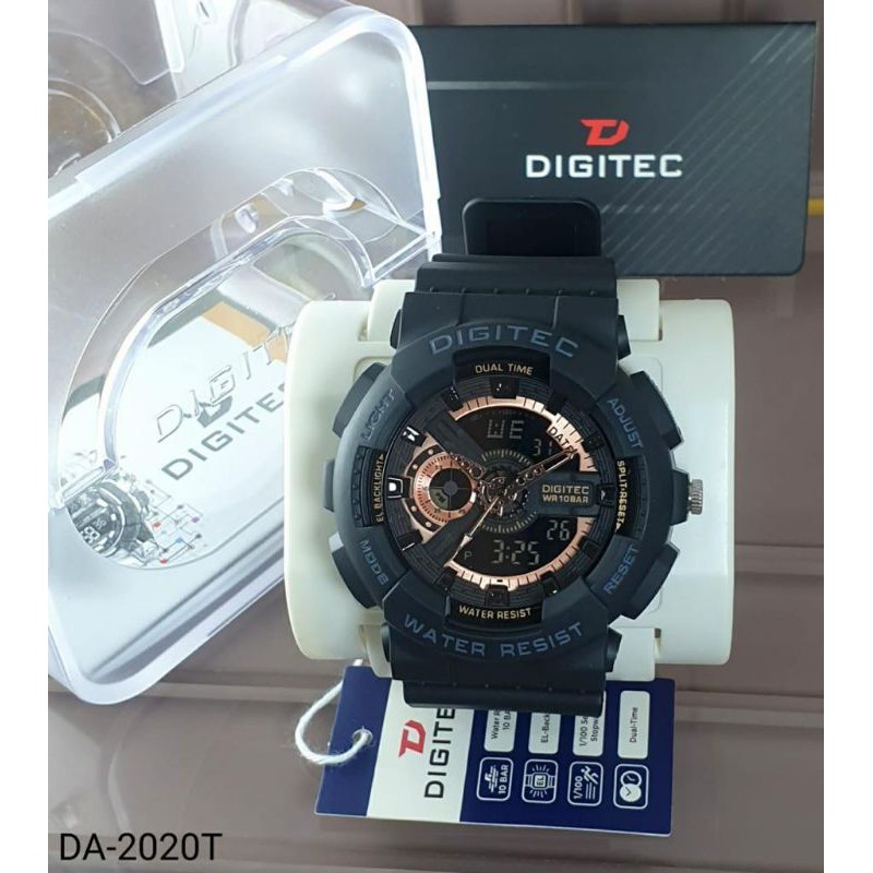 Jual Jam tangan digitec original water resistance bisa bawa berenang ...