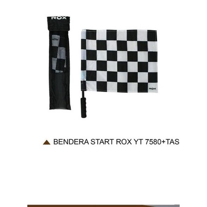 Jual Bendera Start Finish Starting Flag Rox | Shopee Indonesia