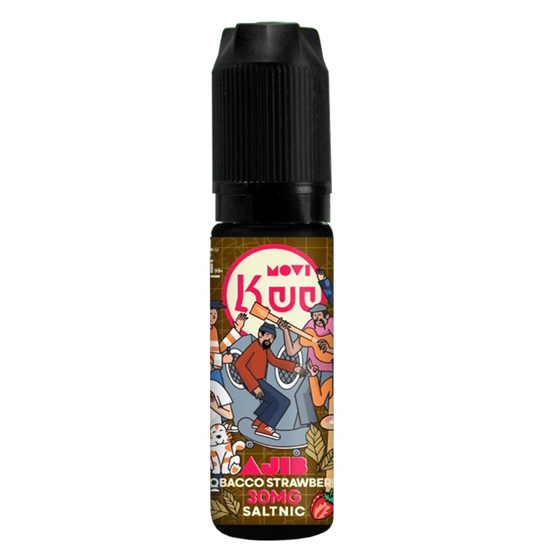 Jual Kuy Ajib Tobacco Strawberry Salt Nic E-Liquid 15ML 30MG | Shopee ...