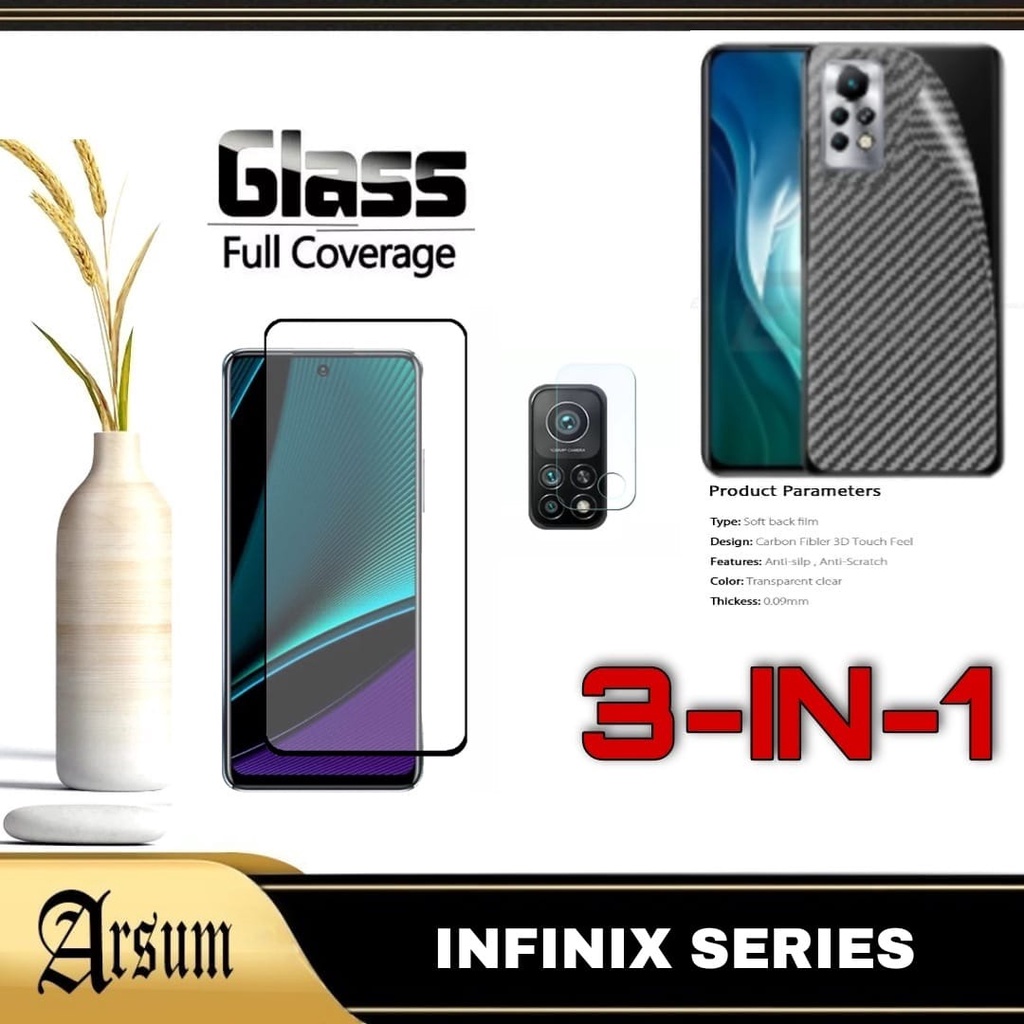 Jual Tempered Glass Layar INFINIX NOTE 11 PRO, NOTE 11s + Garskin Skin ...