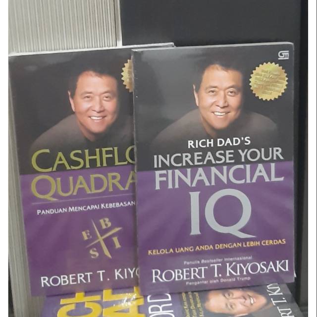 Jual Original Paket 2 Buku Cahflow Quadrant And Rich Dad Increase