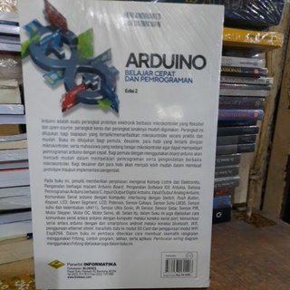 Jual Arduino belajar cepat dan pemrograman edisi 2. | Shopee Indonesia