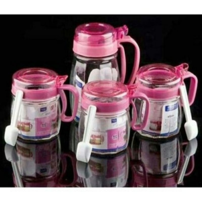 Jual kitchen jar set 4in1/tempat bumbu dapur serbaguna | Shopee Indonesia