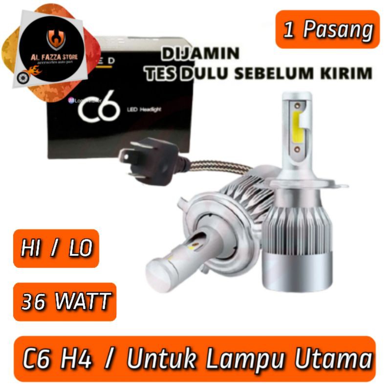 Jual Lampu Utama Mobil | Lampu Led headlight Socket H4 ( Jauh Dekat ...
