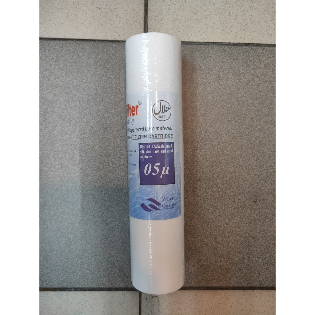 Jual Sedimen Spun Filter Air 5 Micron 10 In Nano | Shopee Indonesia