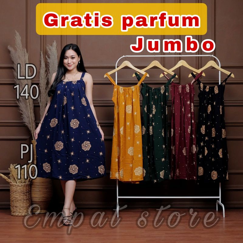 Jual Daster Baju Tidur Jumbo Longdress Tanpa Lengan Ld 140 XXXL Singlet ...