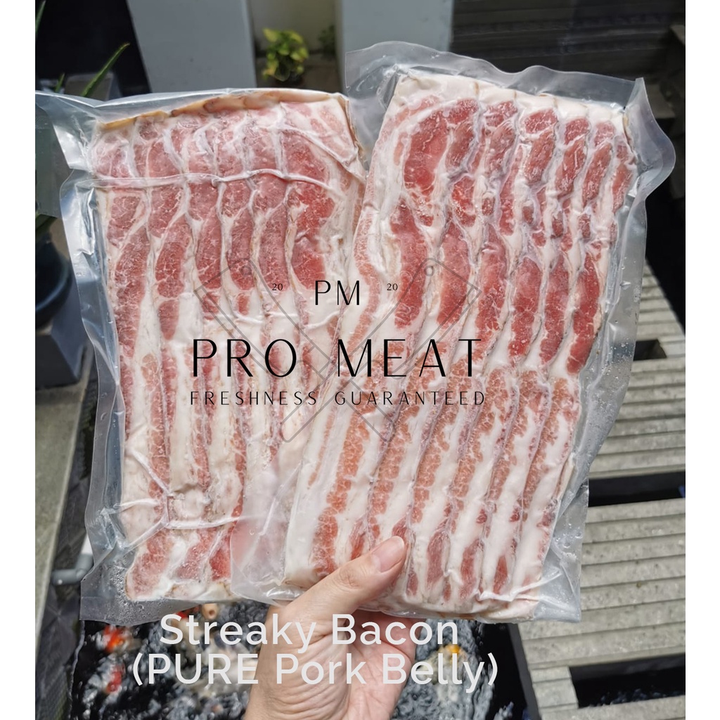 Jual Streaky Bacon / Smoked Bacon 500gr (Best Quality) | Shopee Indonesia