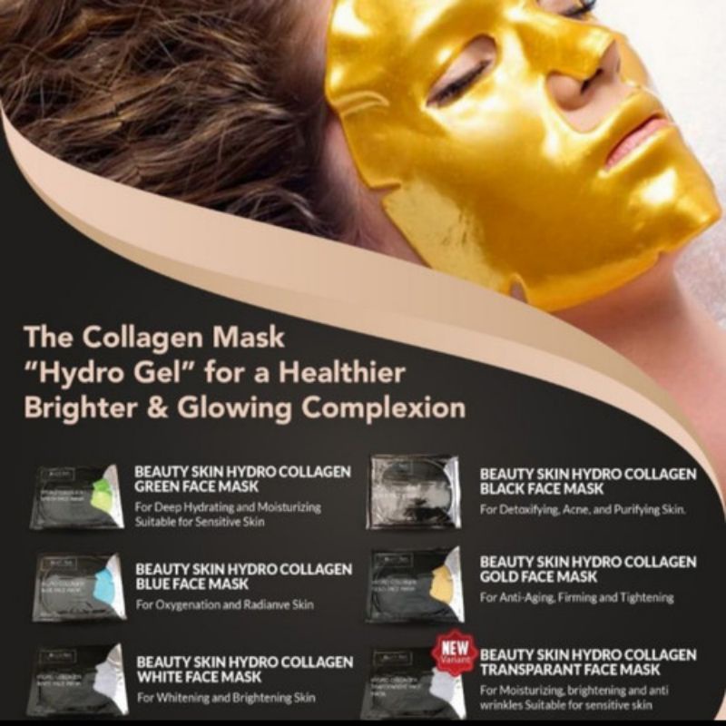 Jual Beauty Skin Hydro Collagen Face Mask 60gr Masker Topeng Wajah ...