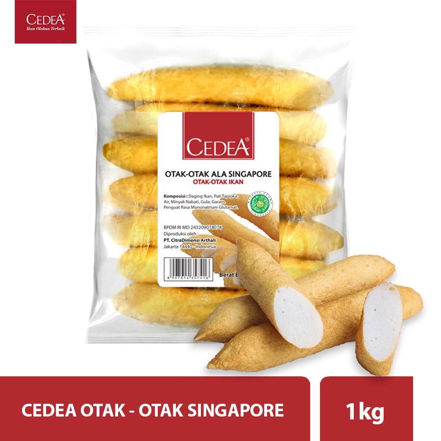 Jual Cedea Frozen Food / Cedea Otak-Otak Singapore [1 kg] | Shopee ...