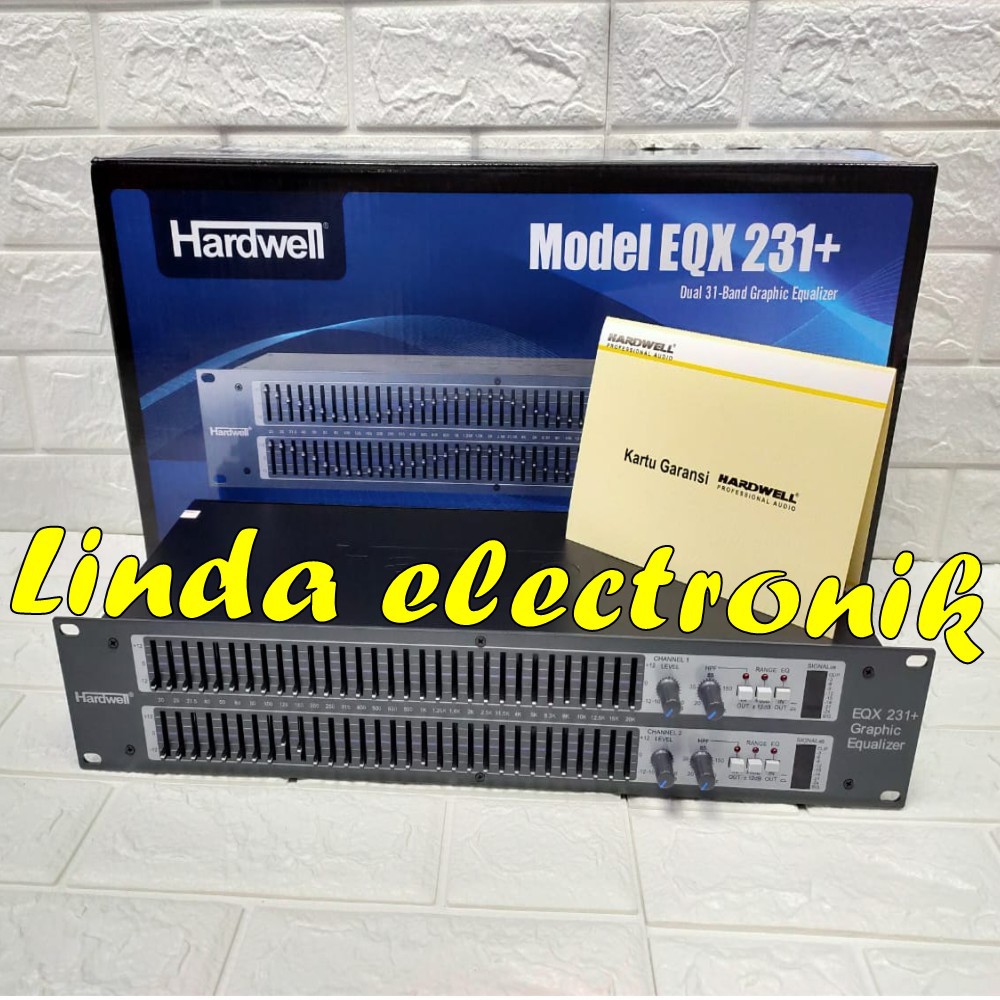 Jual equaliser hardwell eqx231+ ORYGINAL eqx 231+ EQUALISER HARDWELL EQX231+ EQX 231+ | Shopee ...