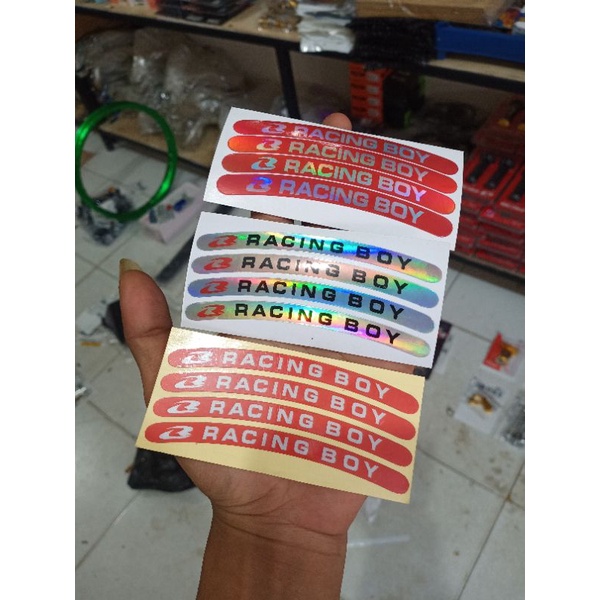 Jual stiker velg 1lembar isi 4 sticker velg bukan oz racing boy ...