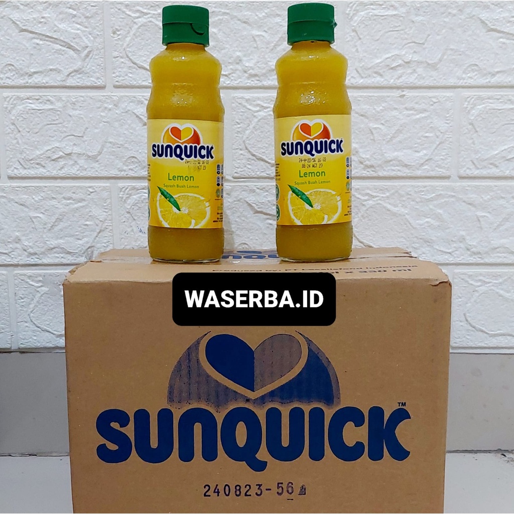 Jual Sirup Sunquick Rasa Lemon 330ml | Shopee Indonesia