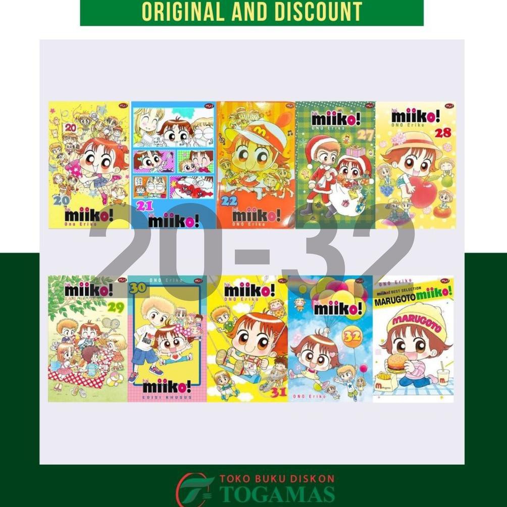 Jual [KODE W] HAI MIIKO - ONO ERIKO VOL 20/21/22/23/24/25/26/27/28/29/30/31/32/ BEST SELECTION ...