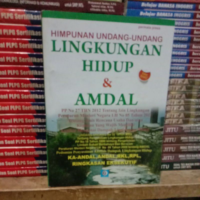 Jual Buku Undang- Undang Lingkungan Hidup & AMDAL (Original) | Shopee ...