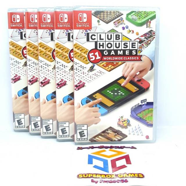 Jual CLUBHOUSE 51 GAMES WORLDWIDE CLASSICS REGION USA, LOGO E ESRB ...