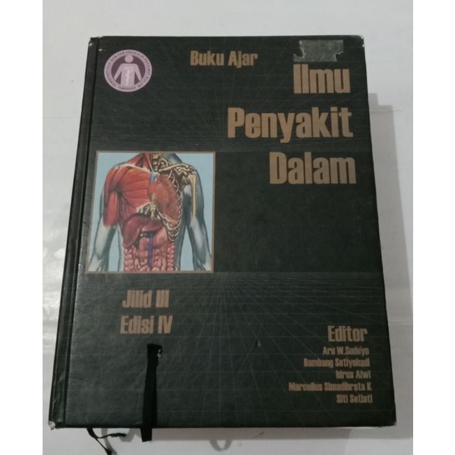 Jual Buku Ajar Ilmu Penyakit Dalam Edisi IV Jilid 1 - 3 by Aru W.Sudoyo ( ORIGINAL) | Shopee ...