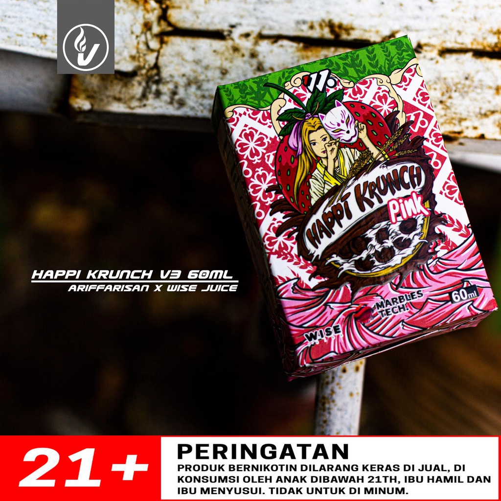 Jual Happi Krunch V3 60ml | Shopee Indonesia