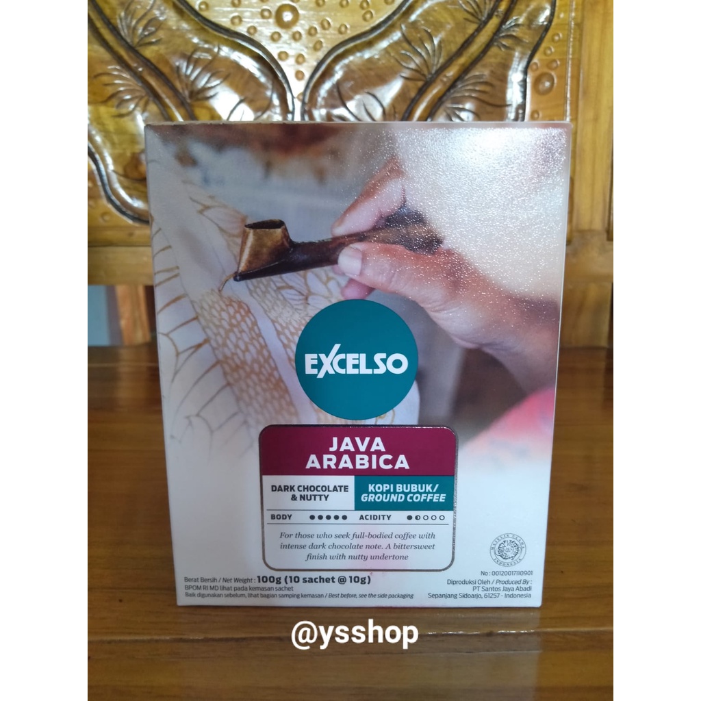 Jual Excelso Folding Box Robusta Gold, Java, Arabica Gold, Sumatera ...