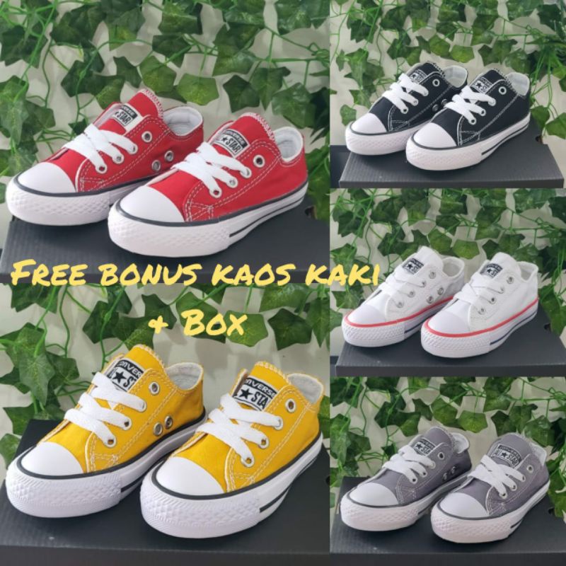 Jual sepatu converse anak // sepatu anak converse // sepatu anak laki ...