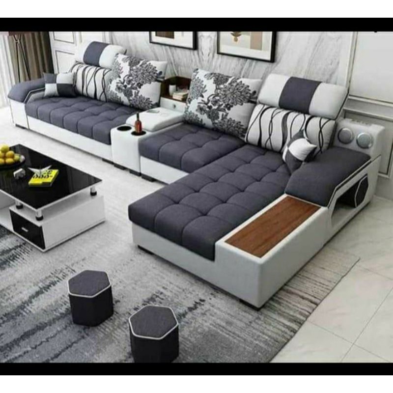 Jual SOFA letter L modern berkualitas premium elegan dan mewah | Shopee ...