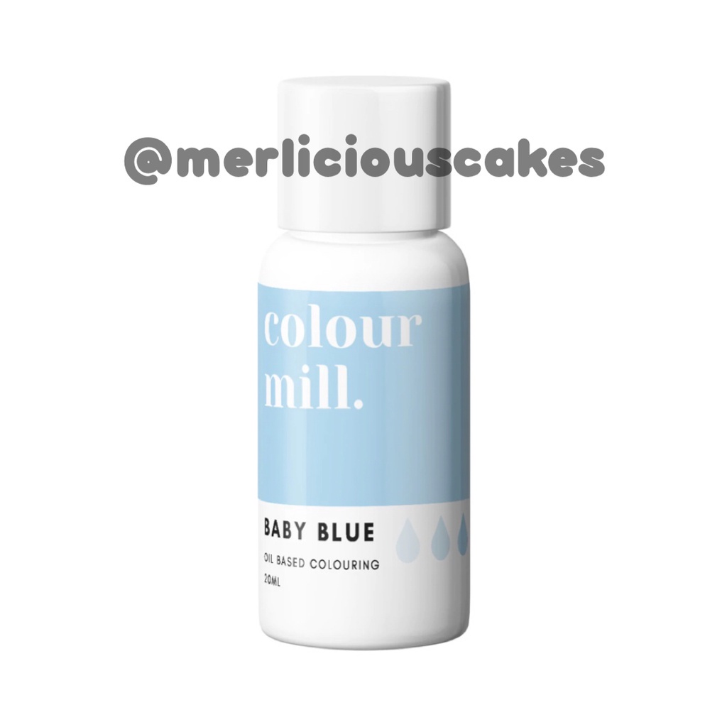 Jual Colour Mill Baby Blue 20 ml Oil Based Colouring | Shopee Indonesia