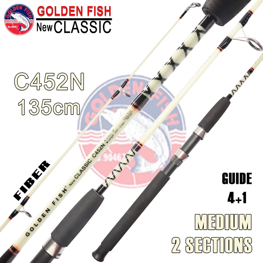 Jual ROD GOLDENFISH NEW CLASSIC FIBER SOLID | Shopee Indonesia