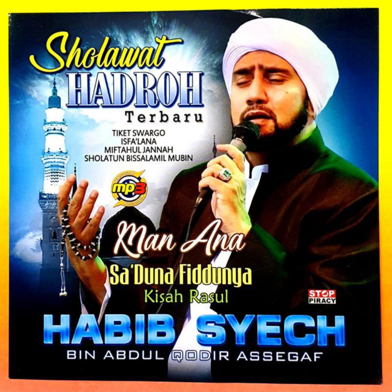 Jual Kaset DVD Mp3 Lagu Sholawat Hadroh Habib Syech Dan Maher Zain Full Album Religi Terlaris ...