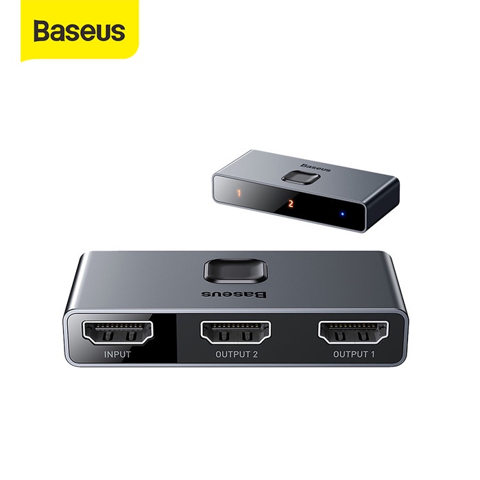 Jual BASEUS MATRIX HDMI SPLITTER 4K 60HZ AUDIO ADAPTER FOR PS4 TV BOX ...