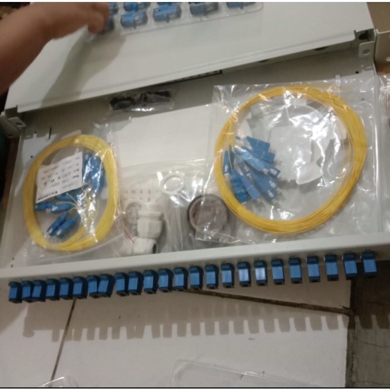 Jual OTB Rack 24 Core Sc UPC Lengkap | Shopee Indonesia