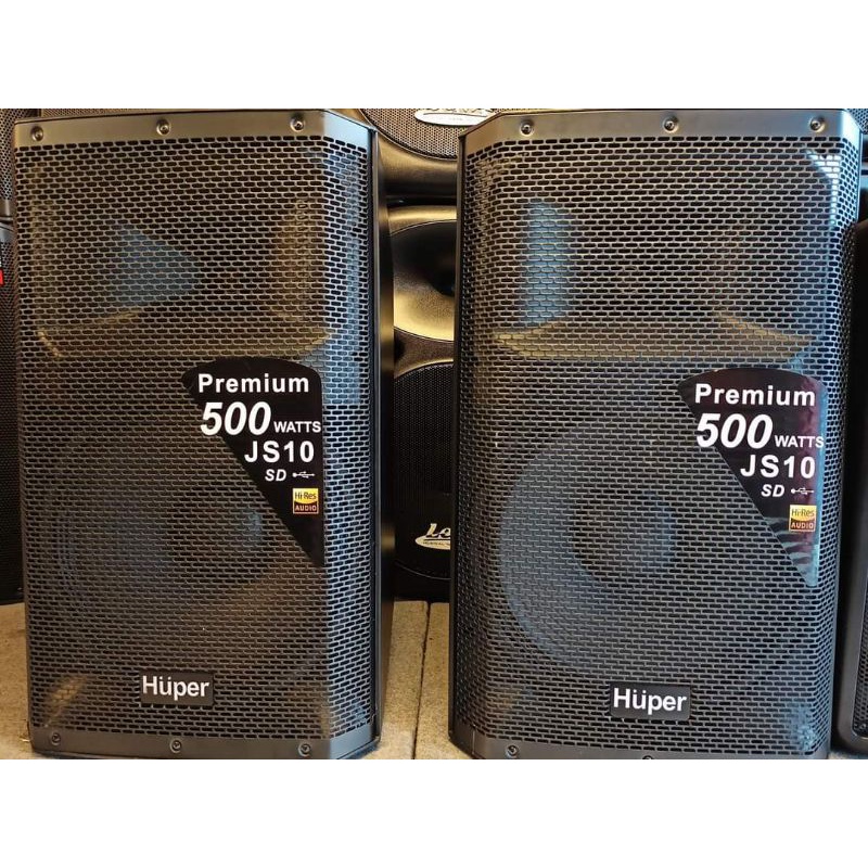 Jual Speaker Aktif Huper JS 10 original garansi resmi | Shopee Indonesia