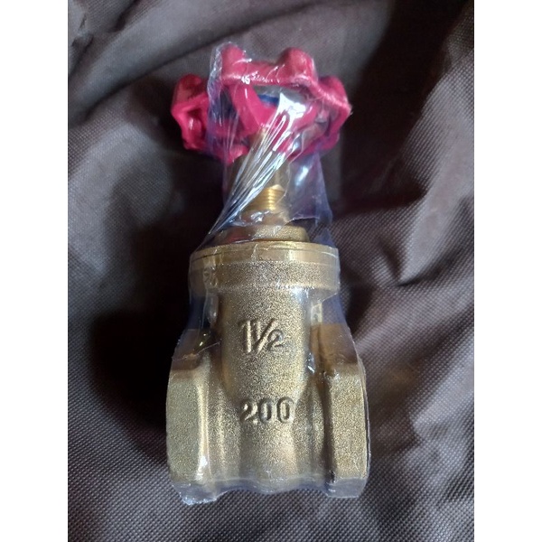 Jual gate valve 1 1/2" inci ONDA stop kran 1 1/2" inci kuningan ...