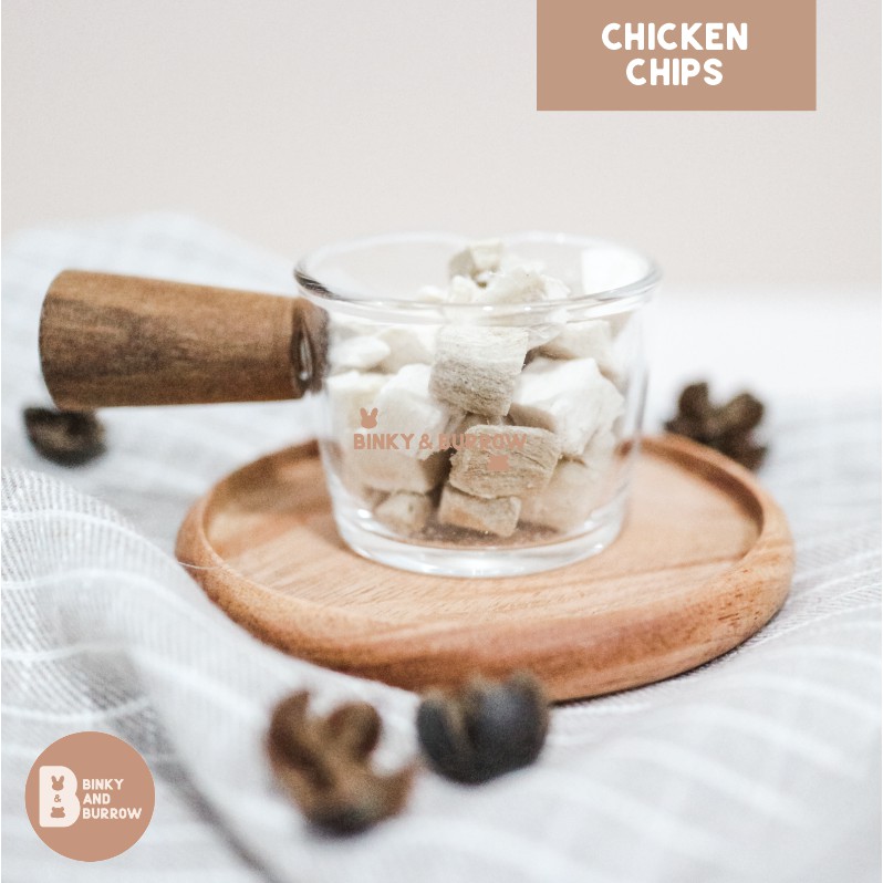Jual Binky and Burrow - Chicken Chips / snack treat cemilan sehat ...