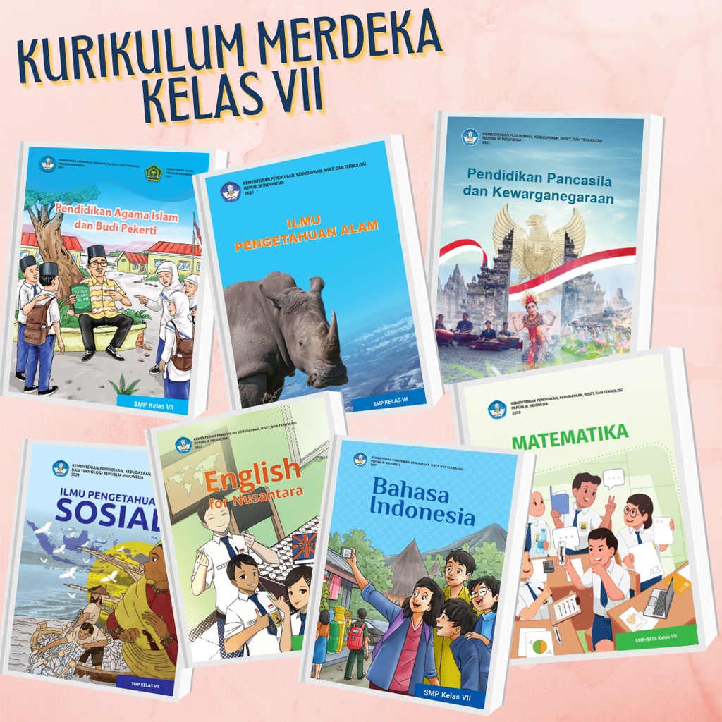 Jual Buku Paket Siswa SMP Kelas 7,Kelas VII Kurikulum Penggerak Merdeka Edisi Revisi Terbaru ...