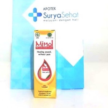 Jual MINOL (1 Botol@ 15 ml) Minyak Luka Tidak Perih biasanya untuk anak ...