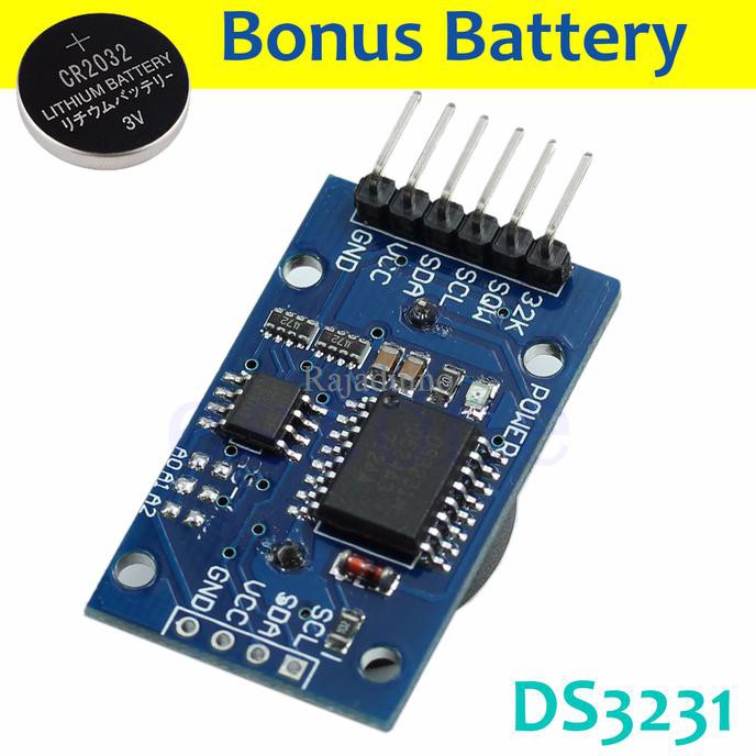 Jual Terupdate - DS3231 i2C RTC Module for Arduino REAL TIME CLOCK IIC Module | Shopee Indonesia