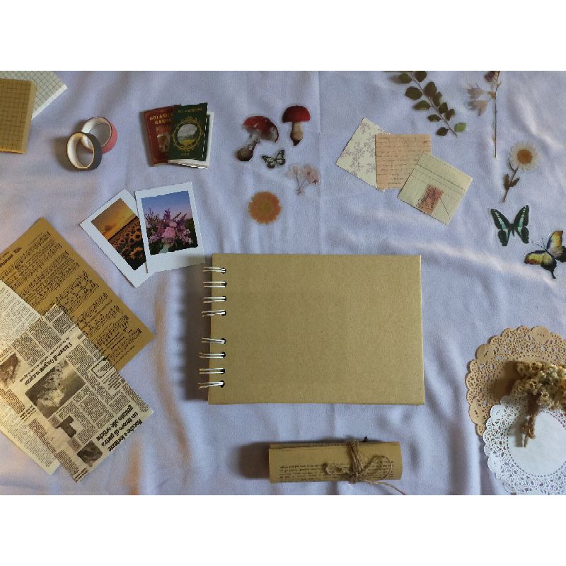 Jual SCRAPBOOK ALBUM FOTO ( Ukuran 21cmx15cm ) isi 12 Lembar Binder ...