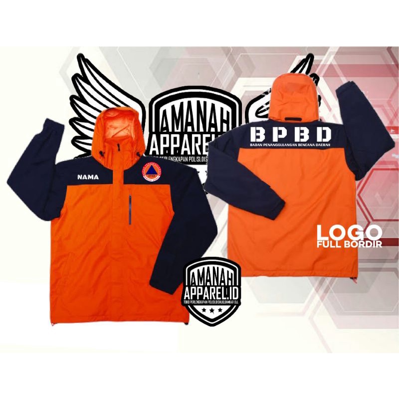 Jual JAKET BPBD WATERPROOF - JAKET BPBD - JAKET CUSTOM DESAIN SENDIRI ...