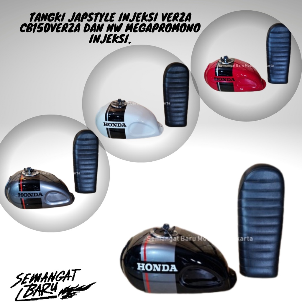 Jual TANGKI JAPSTYLE INJEKSI VERZA CB150 VERZA DAN NEW MEGAPROMONO ...