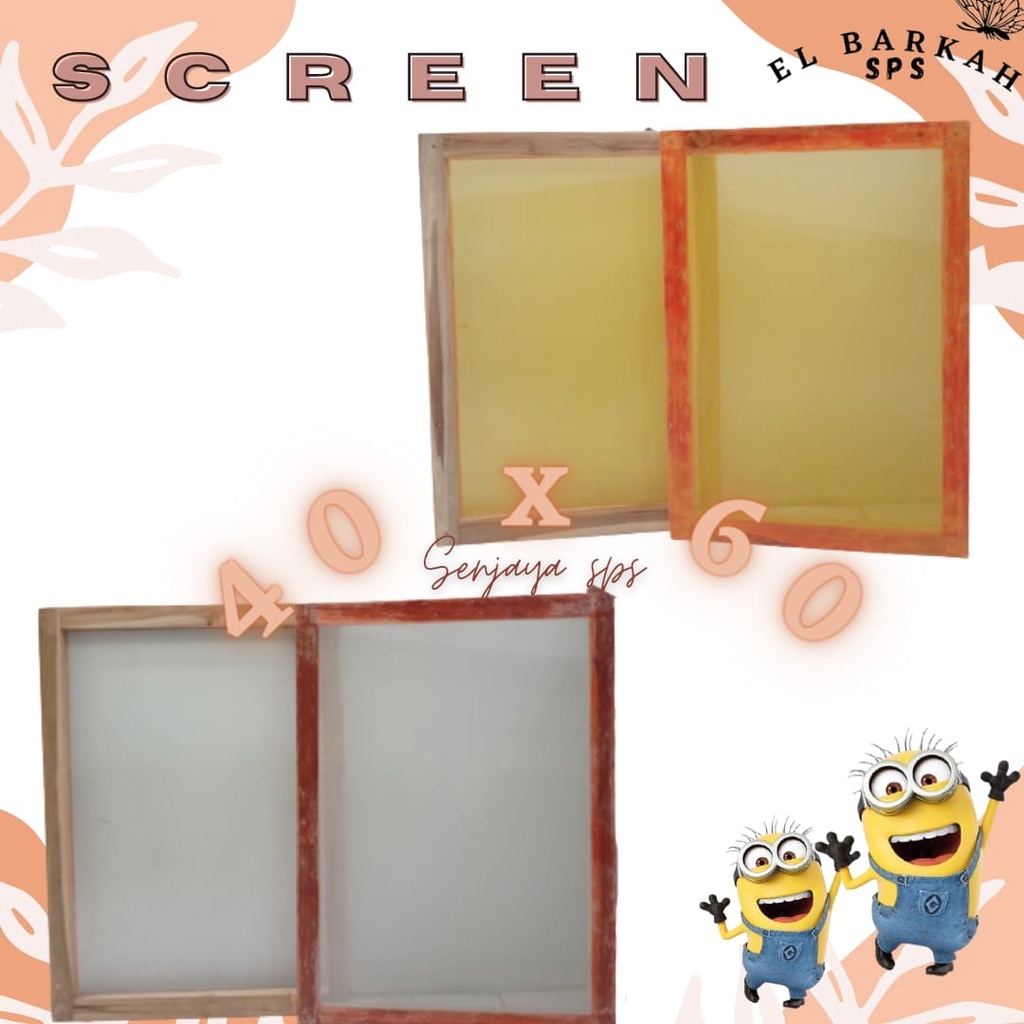 Jual SCREEN KAYU 40 X 60 CM | Shopee Indonesia