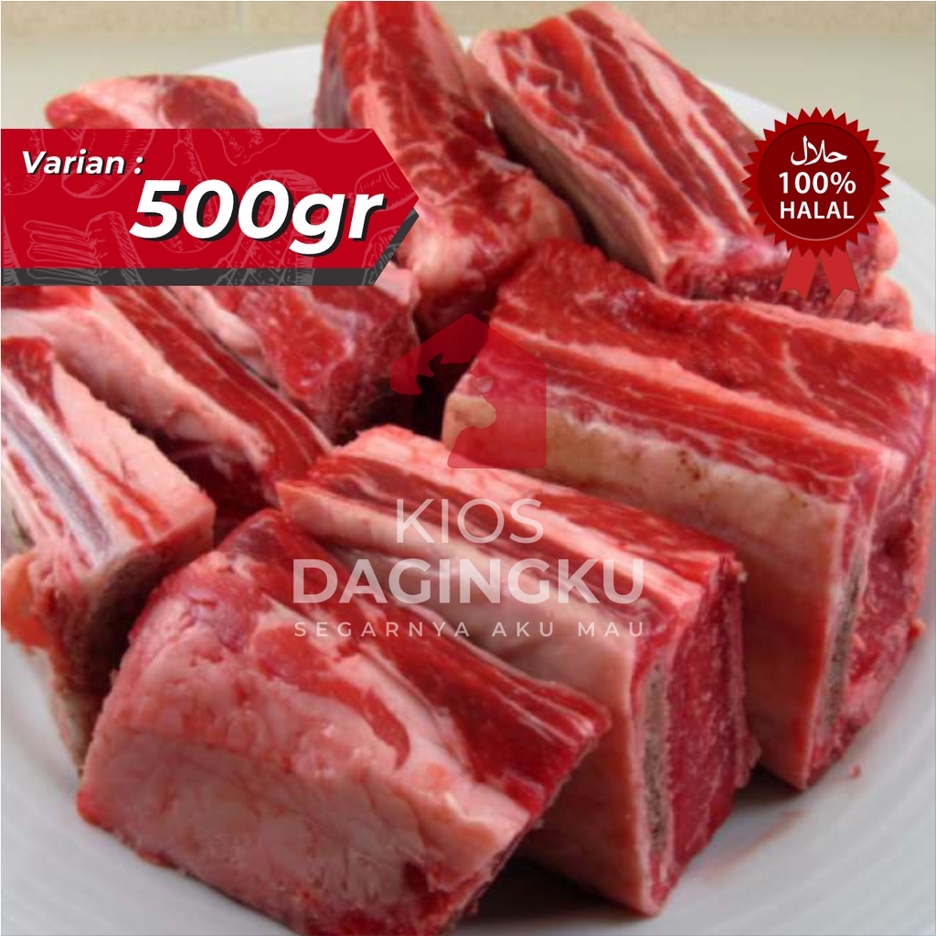 Jual IGA SUPER / SHORT RIBS / PREMIUM BEEF @500gr | Shopee Indonesia