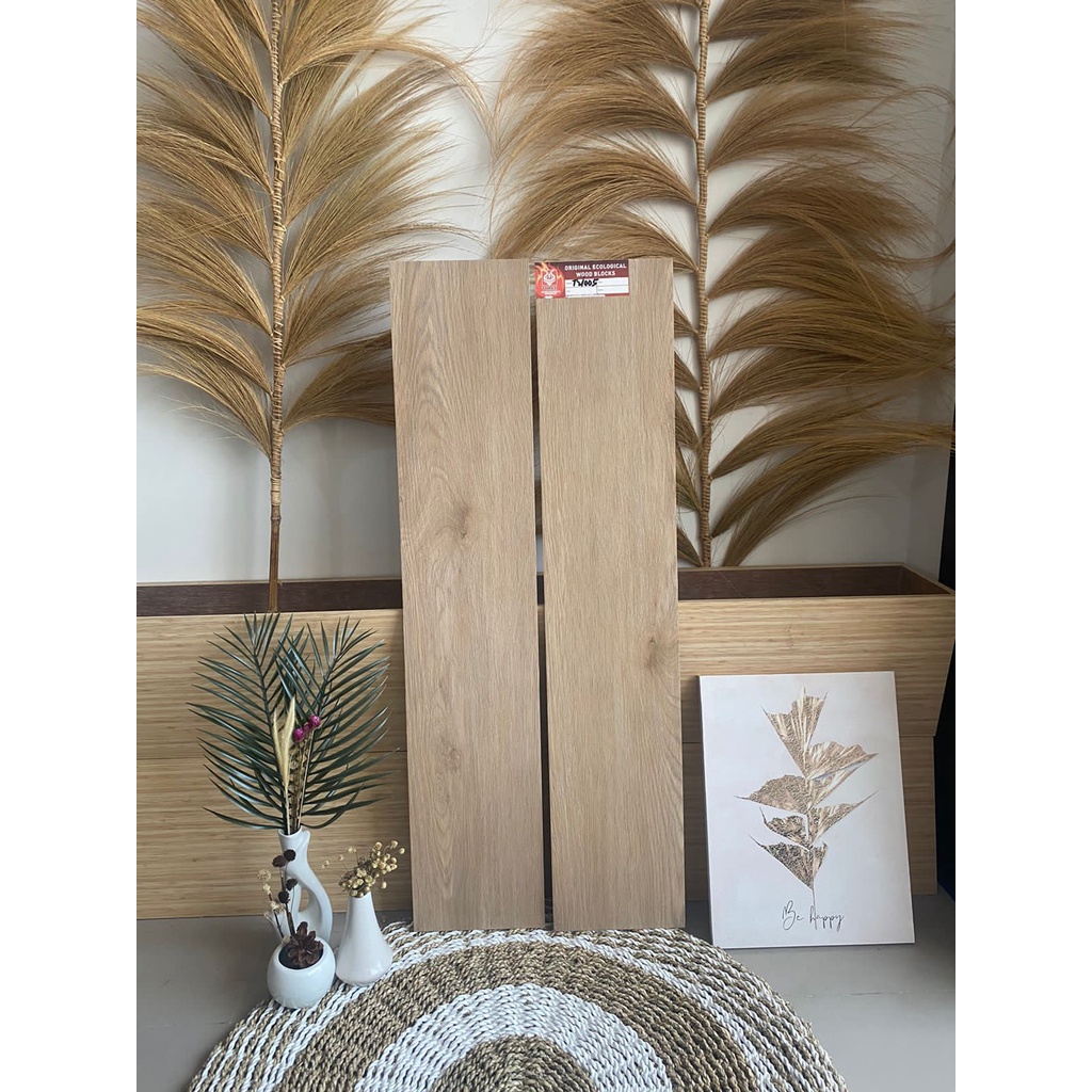 Jual Granit torch | Granit Lantai wood Grain | 20x100 Cutting | motif kayu | Shopee Indonesia